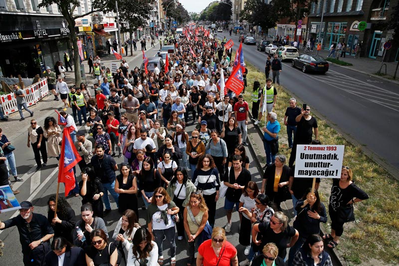 Berlin’de Sivas anması